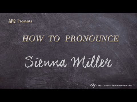 How to Pronounce Sienna Miller (Real Life Examples!)