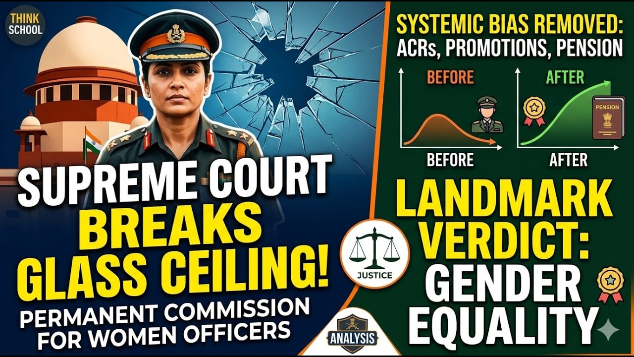 The Shocking Truth of Gender Bias in India’s Military | SC Verdict Explained