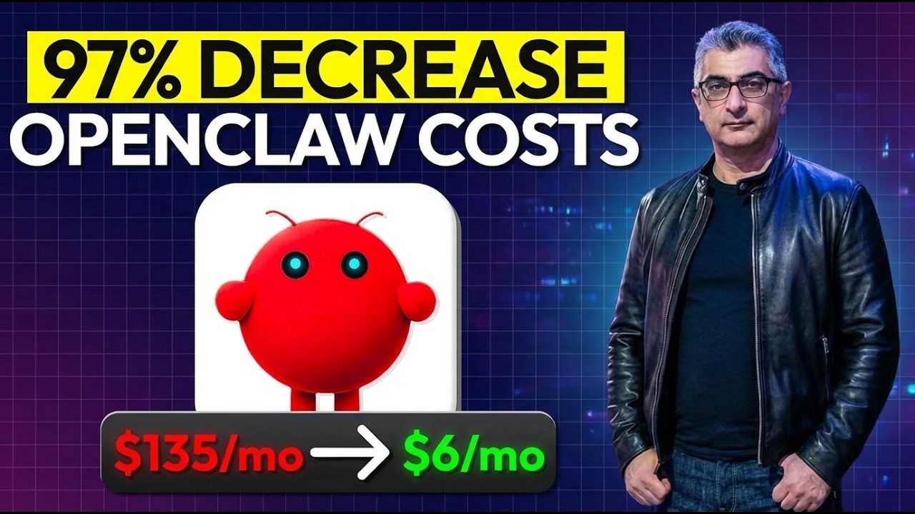 How I Run 7 AI Agents for $6/Month | OpenClaw API Cost Optimization