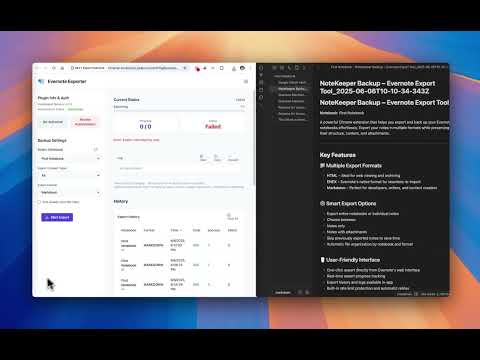 How to Export and Backup Evernote Notes to Markdown/HTML/ENEX/PDF