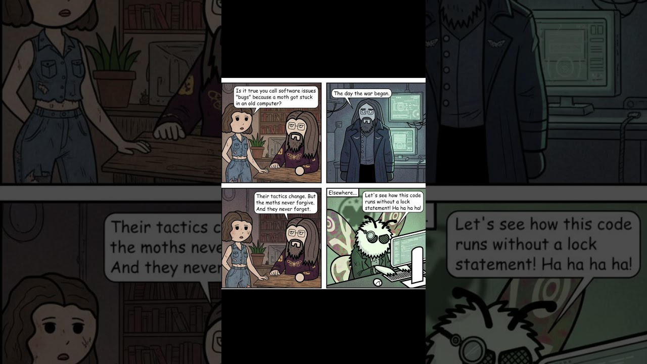 When the First Bug Declared War on Programmers 🐛💻 | Coding Meme