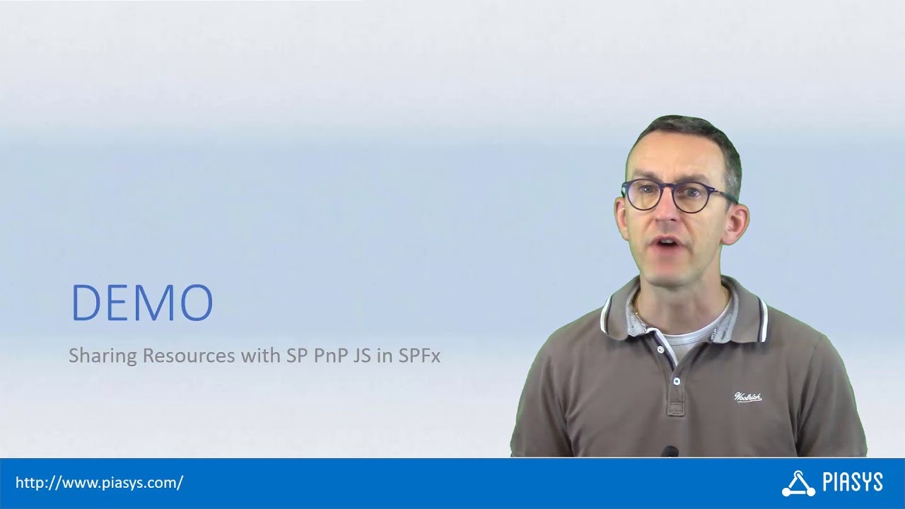 Episode #24 - Sharing Resources with SharePoint PnP JS in SPFx