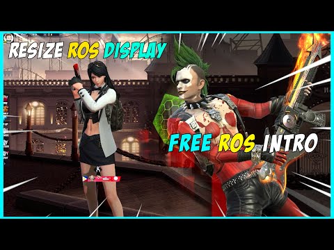 HOW TO RESIZE THE DISPLAY OF RULES OF SURVIVAL | FREE ROS INTRO (ROS TUTORIAL)