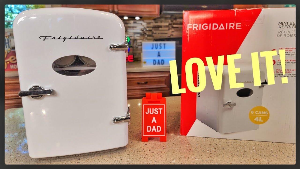 Review Frigidaire MINI Fridge Retro Look   HOW COLD DOES IT GET?