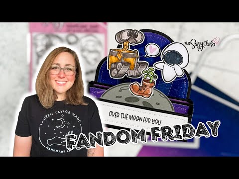 Over the Moon Box Card [Fandom Friday!]
