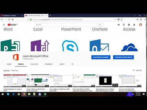 Connect Access Database by Excel VBA