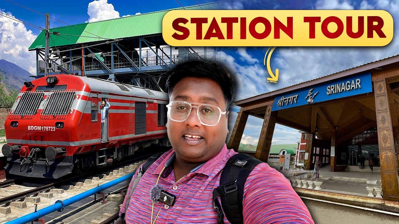 Inside Srinagar Railway Station | Full Station Tour 2026 | Platforms, Facilities & Executive Lounge
