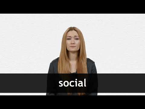 How to pronounce SOCIAL in American English