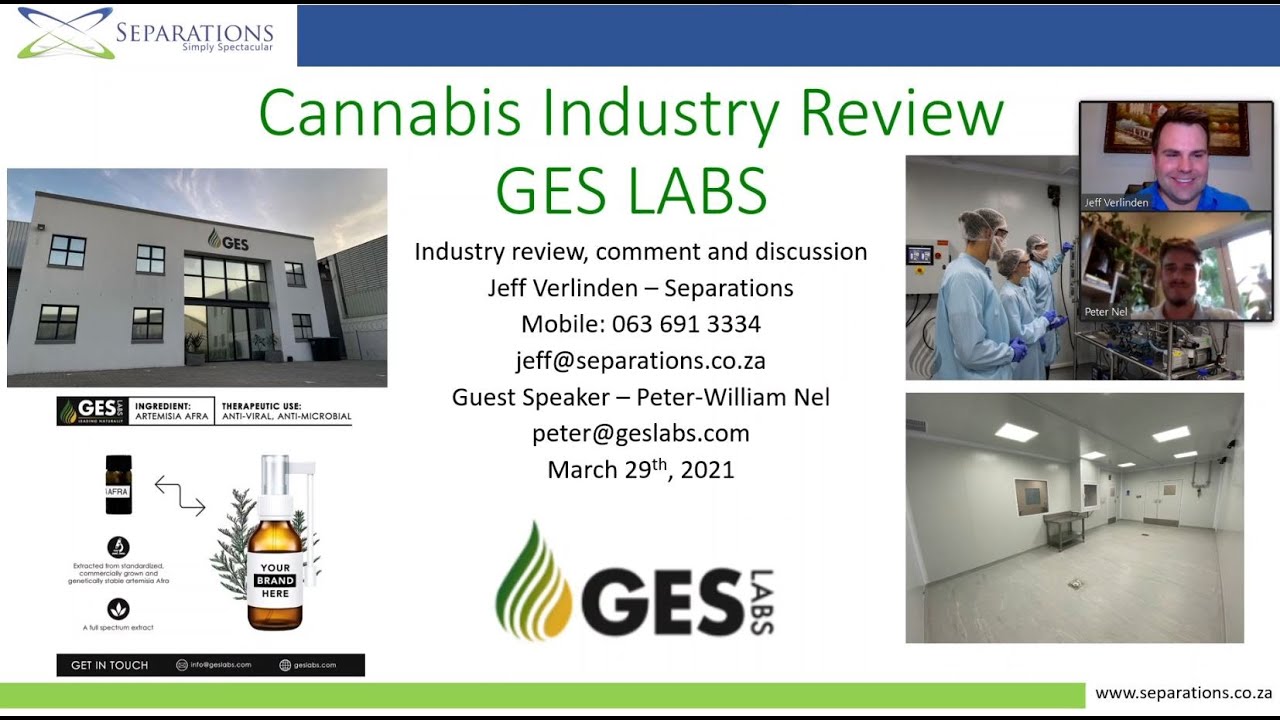 GES LABS - Botanical extraction facility