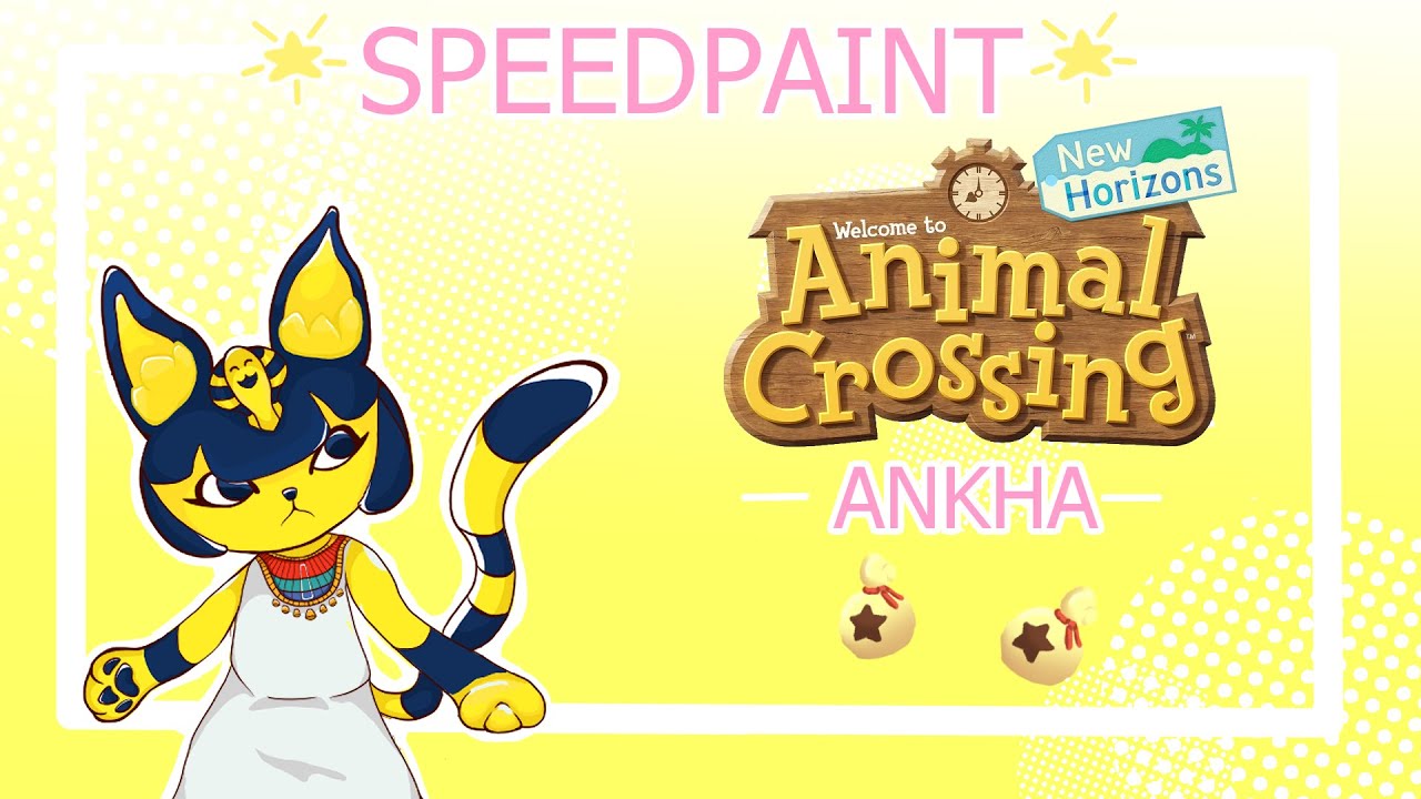 Animal Crossing Speedpaint |Ankha| ACNH