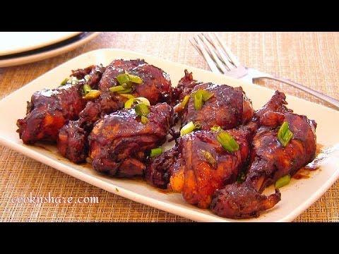 Sticky Chicken Drumsticks
