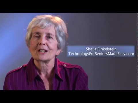 Technology for Seniors Made Easy Website with Tech Savvy Sheila Finkelstein