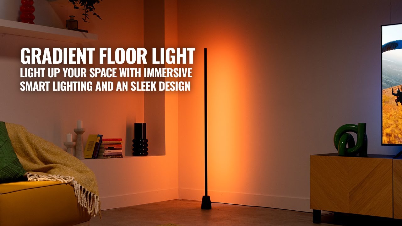 WiZ - GRADIENT FLOOR LIGHT - IMMERSED IN LIGHT