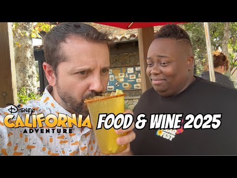 Disney California Adventure Food & Wine Festival 2025 - All New Items! What's Good & What's Not!