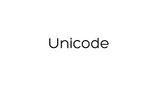 ASCII / UniCode | Leaving Certificate Ordinary Computer Science | Studyclix