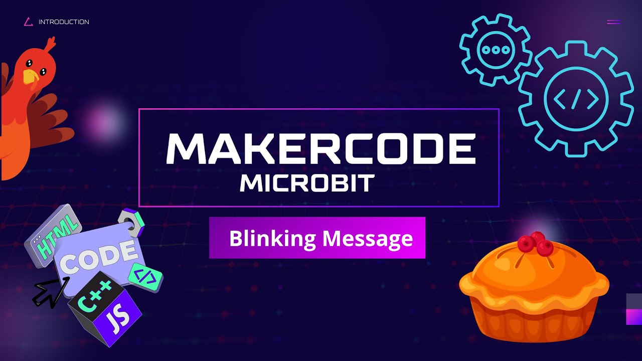 Blinking Message MakeCode