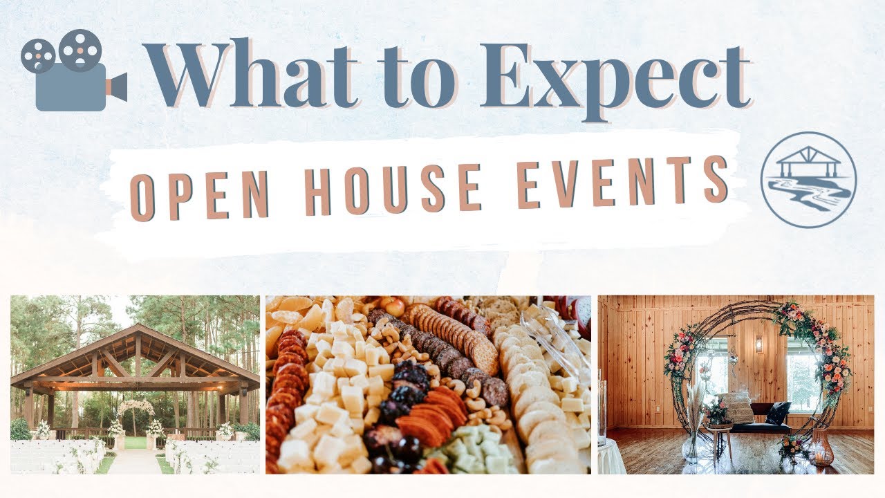 WHAT TO EXPECT SERIES | All about OPEN HOUSE EVENTS at The Springs Venue | TX and OK wedding venues
