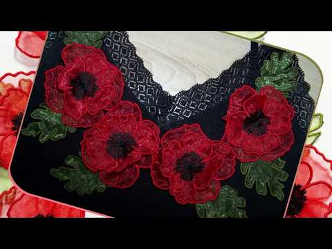 Embroidershoppe | Dream Embroidery, 3D flower, Iron on Patches ...