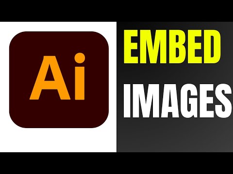 How to EMBED All Images in Adobe Illustrator (2025)