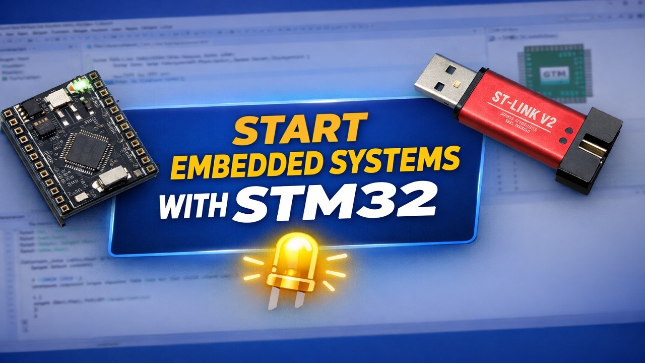 How Professionals Start Embedded Systems with STM32 (Step-by-Step Setup)