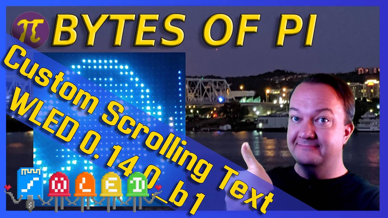 WLED Matrix and Custom Scrolling Text