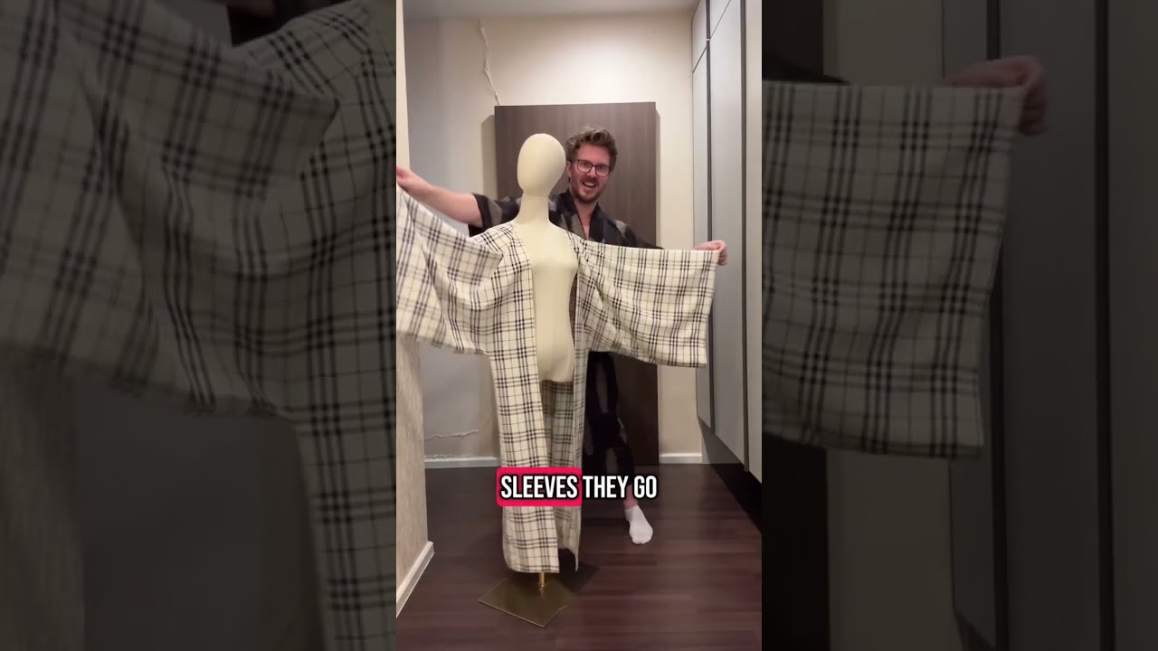 👘 Easiest Kimono Ever! 👘 How To Make A Kimono Jacket | Quick Tutorial #sewingpatterns #kimono