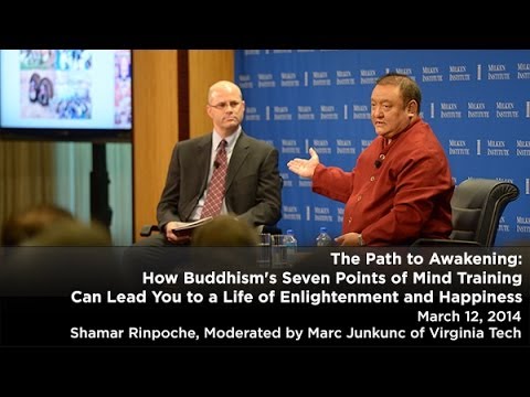 Shamar Rinpoche at the Milken Institute – Video | Pasadena Bodhi Seeds