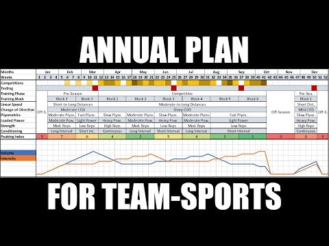 Training Periodization Excel Template - Access The Best Examples Here!