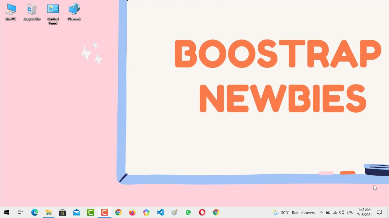 Vertical Nav bar In Bootstrap | Bootstrap Newbies