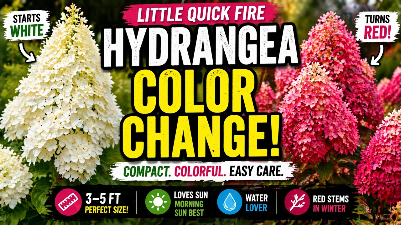 Hydrangea That Changes Color? Little Quick Fire Explained