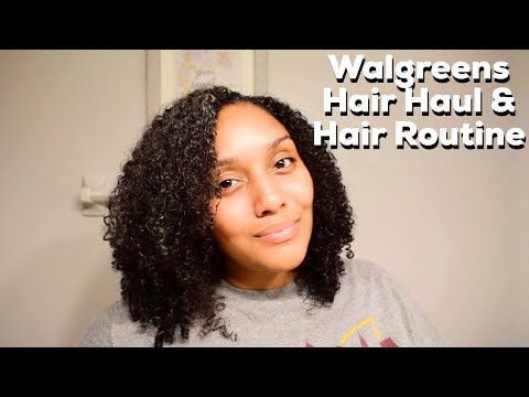 Walgreens Hair Haul | Hair Routine