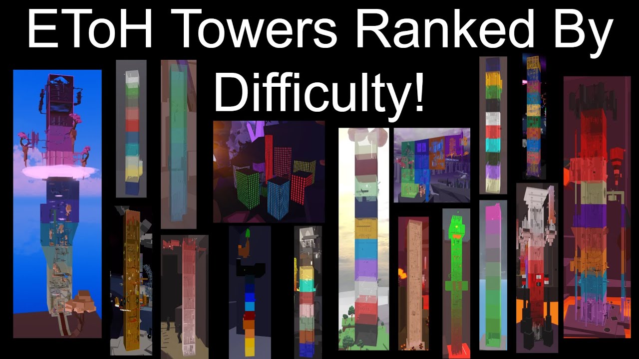 Every EToH Tower Ranked By Difficulty!