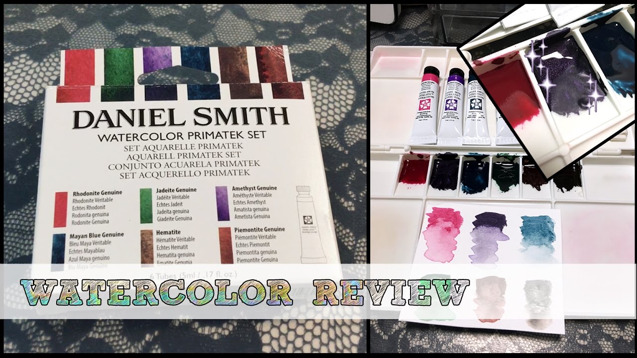 Daniel Smith Primatek Watercolor Review and Unboxing
