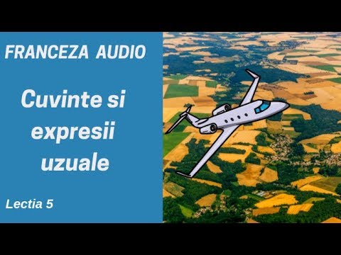 Franceza AUDIO (5) - Cuvinte si expresii uzuale in franceza - Franceza pentru incepatori 2019