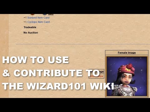Wizard101: How to Use the Wiki