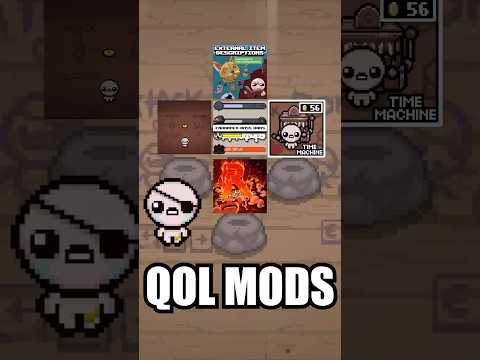 The BEST QOL Mods In Repentance!... #bindingofisaacrepentance #tboirepentance #gaming #guide