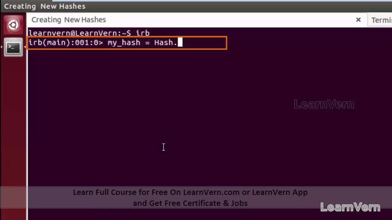 How To Create Hash in Ruby?