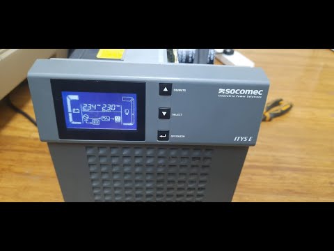 Socomec 3KV Online UPS successfully repaired
