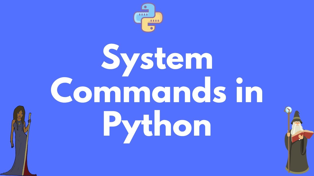 How to run system commands in Python