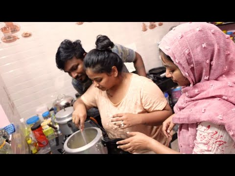 RAM & JAANU COOKING with PAMI FOR 1M CELEBRATION 🥳🎉
