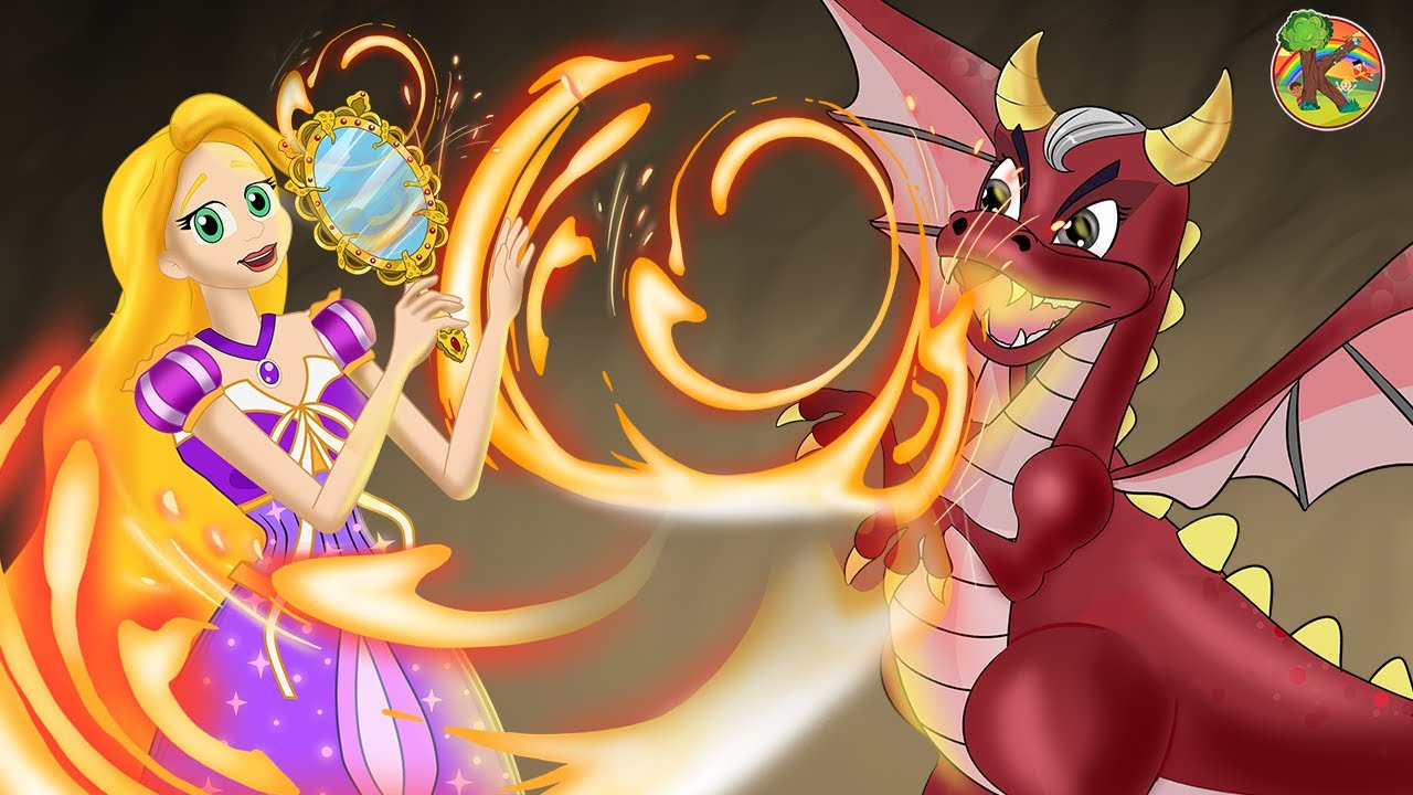 Princess Rapunzel - The Rainbow Princess | KONDOSAN English | Fairy Tales & Bedtime Stories for Kids