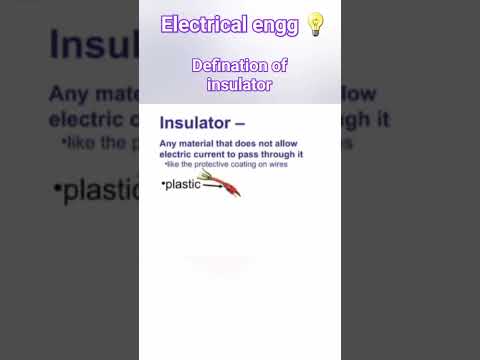 #Defination of insulator #viralshort#electrical #viralshort #basic