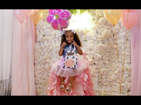ZaRiyah's Wish - To have a petting-zoo themed birthday party!