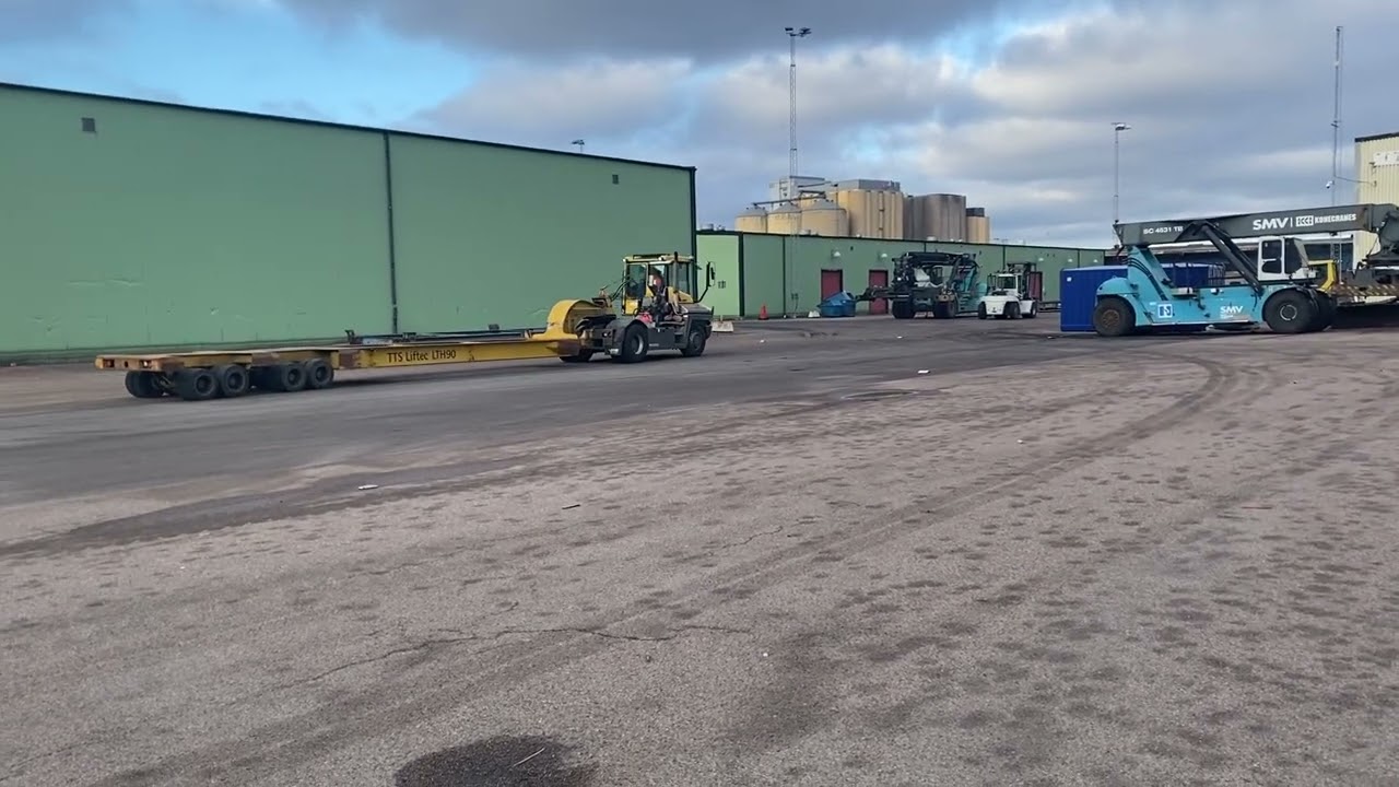 Terminaltraktor Terberg RT283, Helsingborg, Klaravik auktion