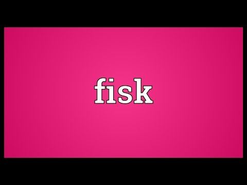 Fisk Meaning