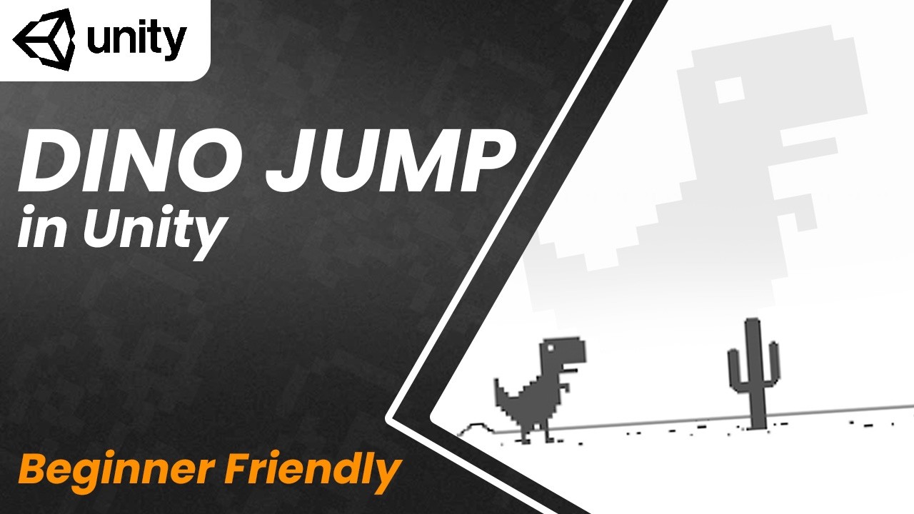 Make the Chrome Dino Game in Unity — Beginner Tutorial