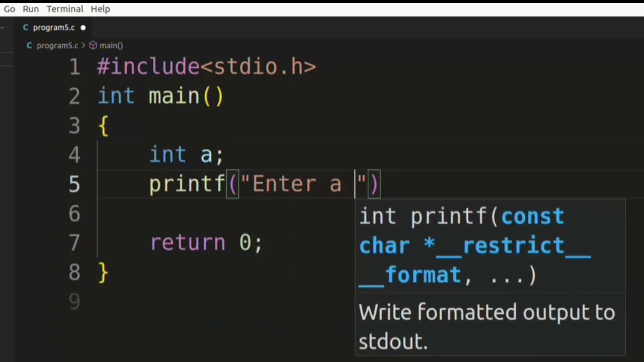 Multiplication table using loop in c programming | c programming in Linux(day-11)