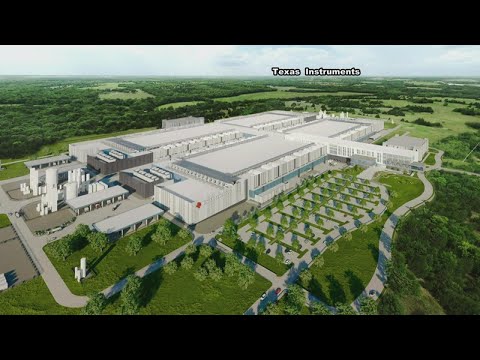 Texas Instruments breaks ground on semi-conductor manufacturing site