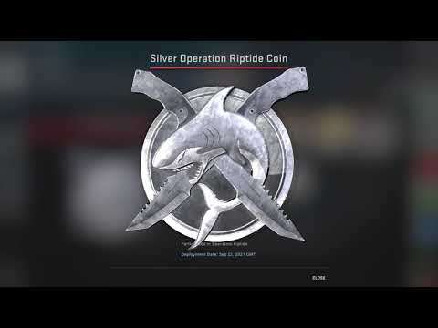 Steam Community :: Video :: CS:GO Silver Operation Riptide Coin