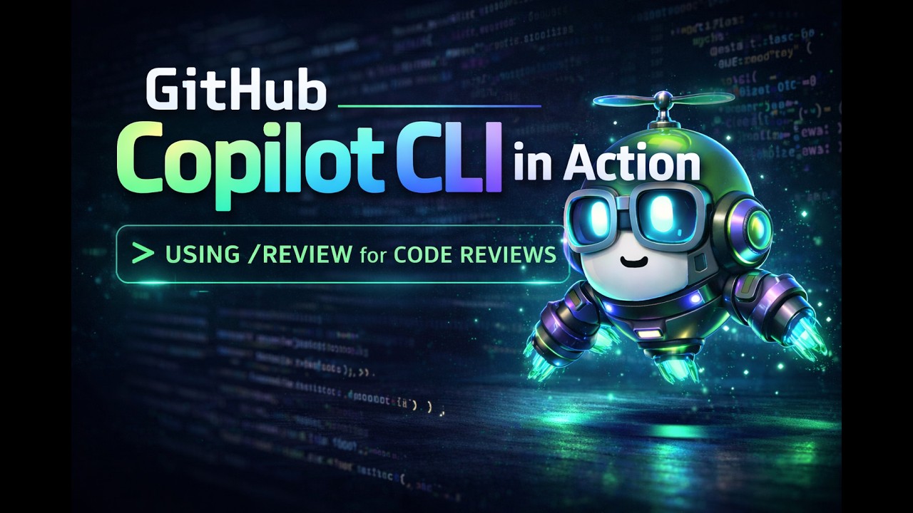GitHub Copilot CLI in Action: Using /review for Code Reviews